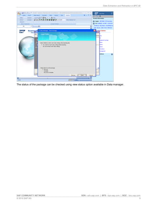Data extraction and retraction bpc bi | PDF