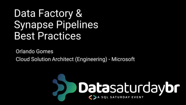 Data Factory And Synapse Analytics Best Practices Pdf