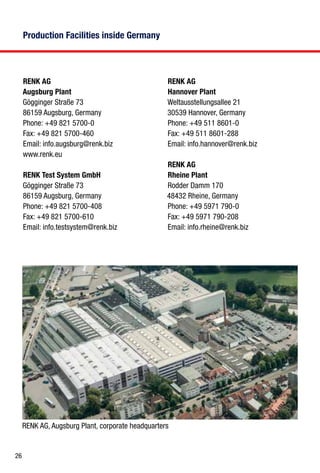 RENK Group: данные, факты, продукция | PDF