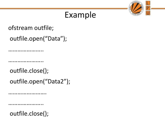 Data file handling | PPT