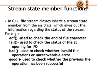 Data file handling | PPT