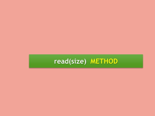 Data File Handling In Python Programming Ppt