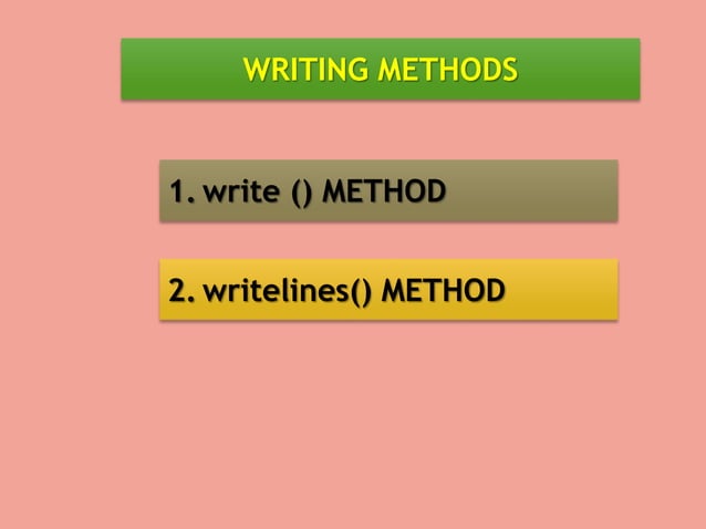 Data File Handling In Python Programming Ppt