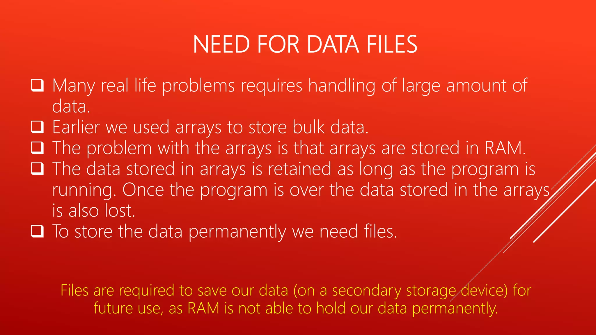 Data file handling in c++ | PPT | Free Download
