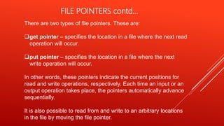 Data file handling in c++ | PPT | Free Download