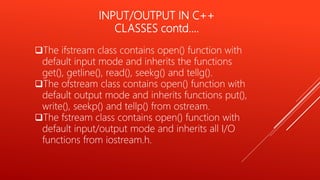 Data file handling in c++ | PPT | Free Download