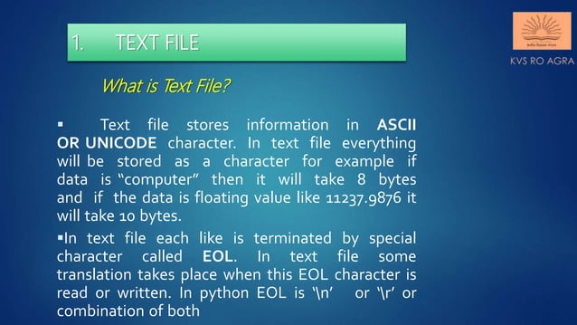 Data File Handling In Python Introductionopening And Closing Files Ppt
