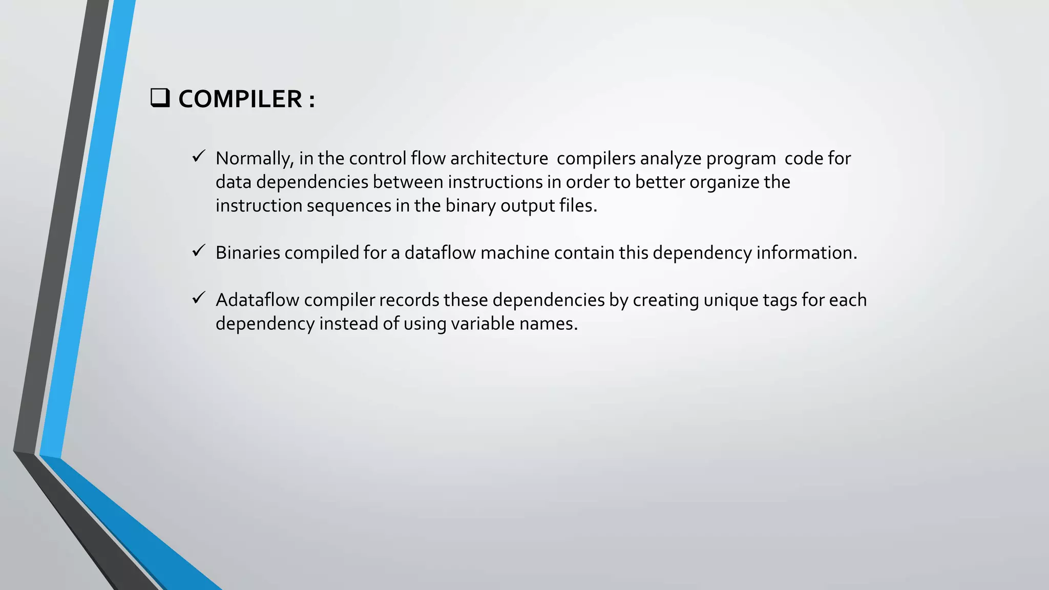 Data flow architecture | PPTX