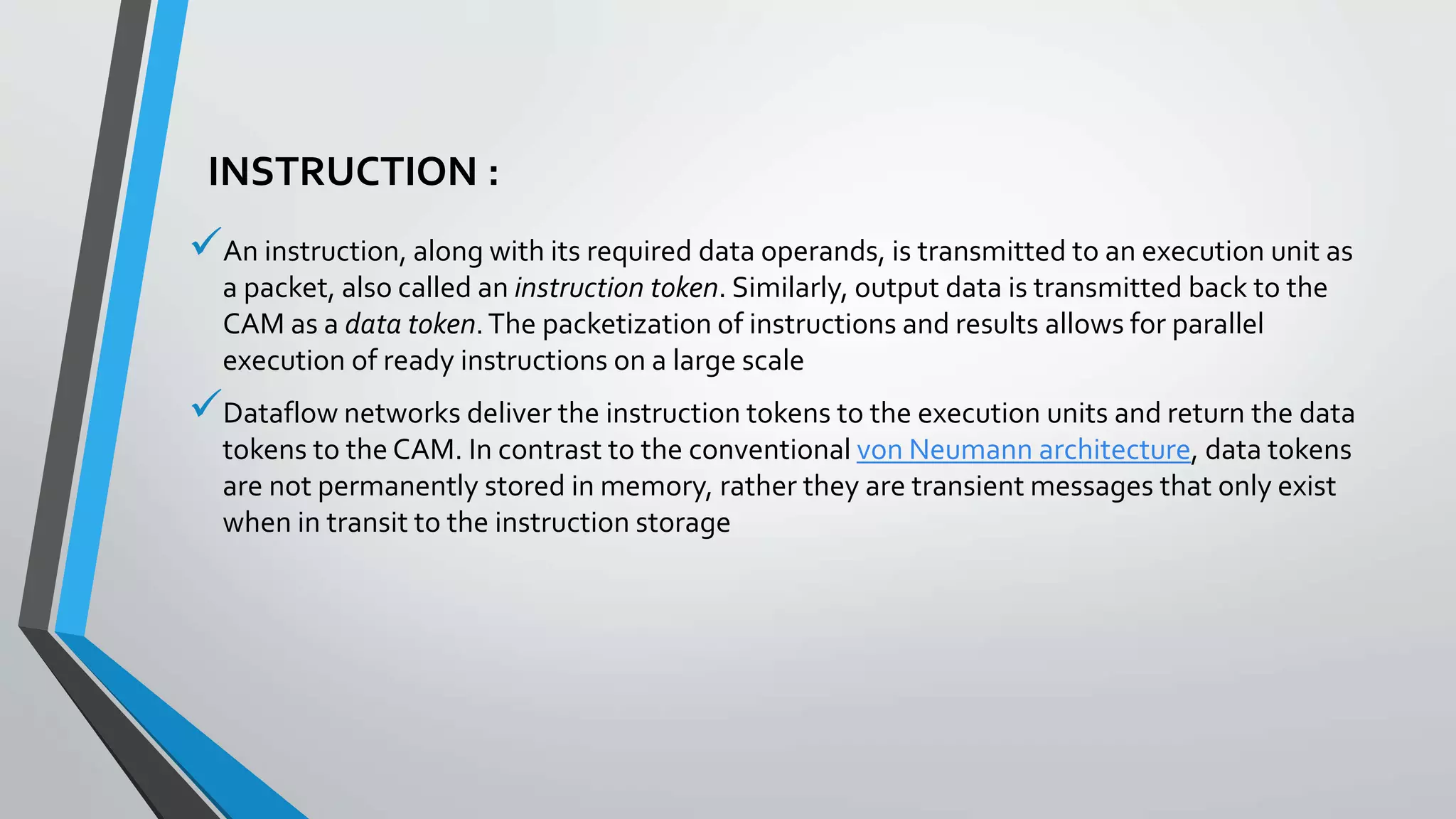 Data Flow Architecture Pptx Programming Languages Computing