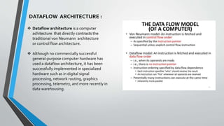 Data flow architecture | PPTX