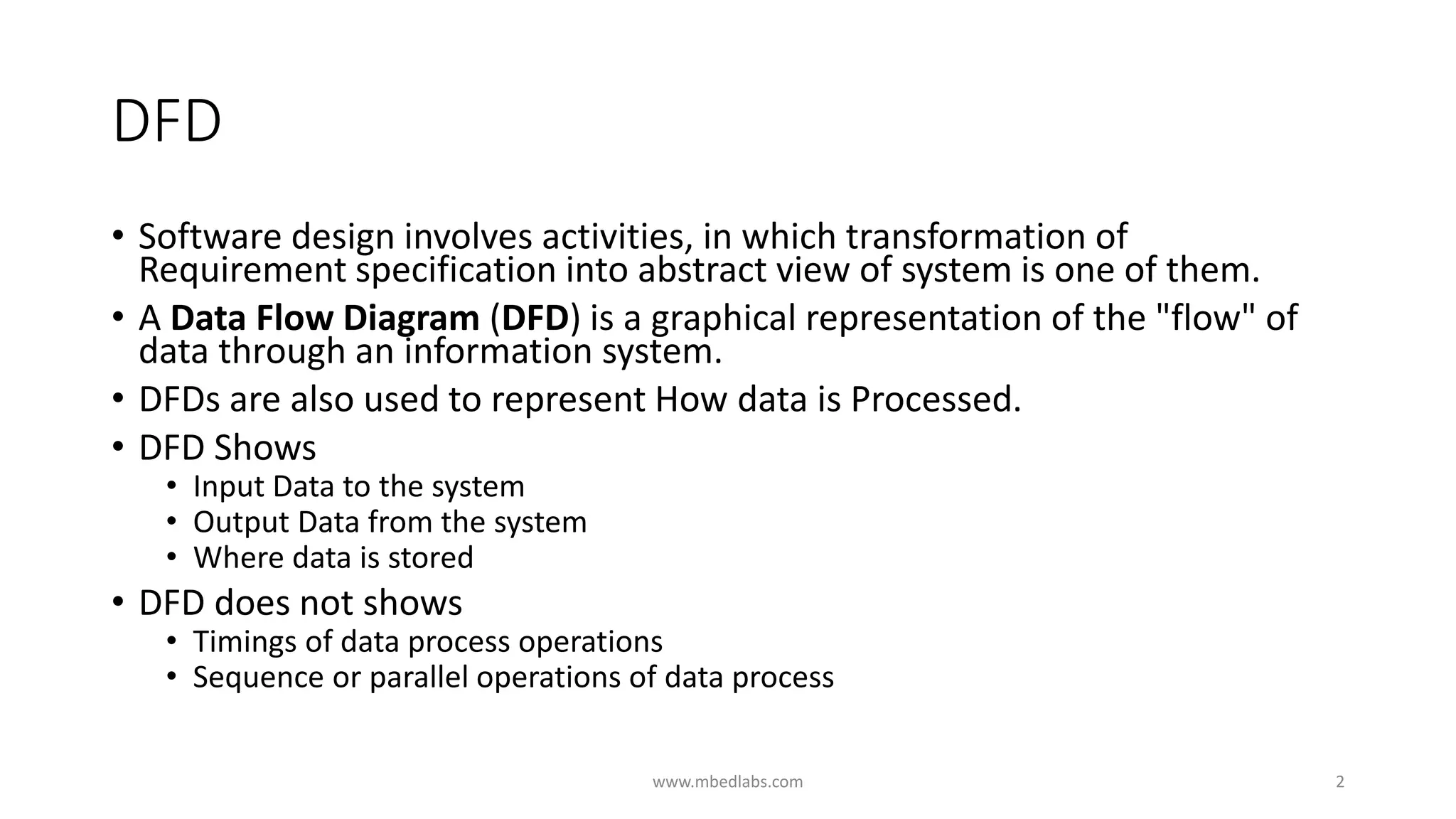 Data flow diagrams - DFD | PDF | Databases | Computer Software and Applications