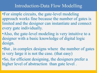Data flow model -Lecture-4 | PPTX
