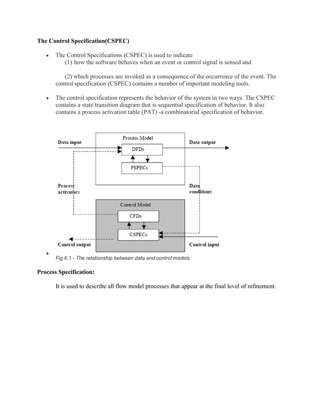 Data flow oriented modeling | DOCX