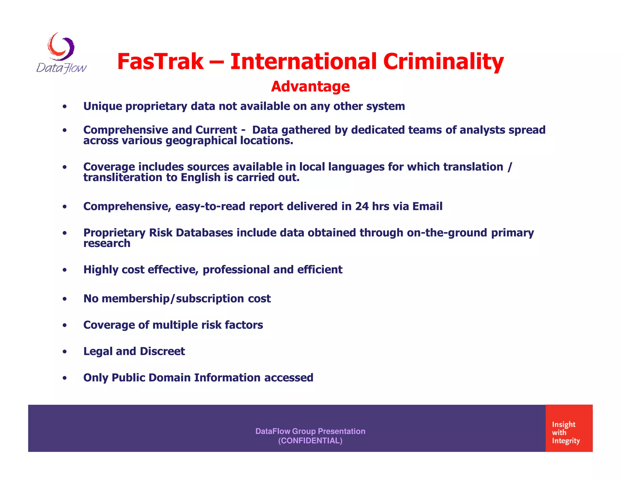 Enhanced Background Screening Presentation | PPT