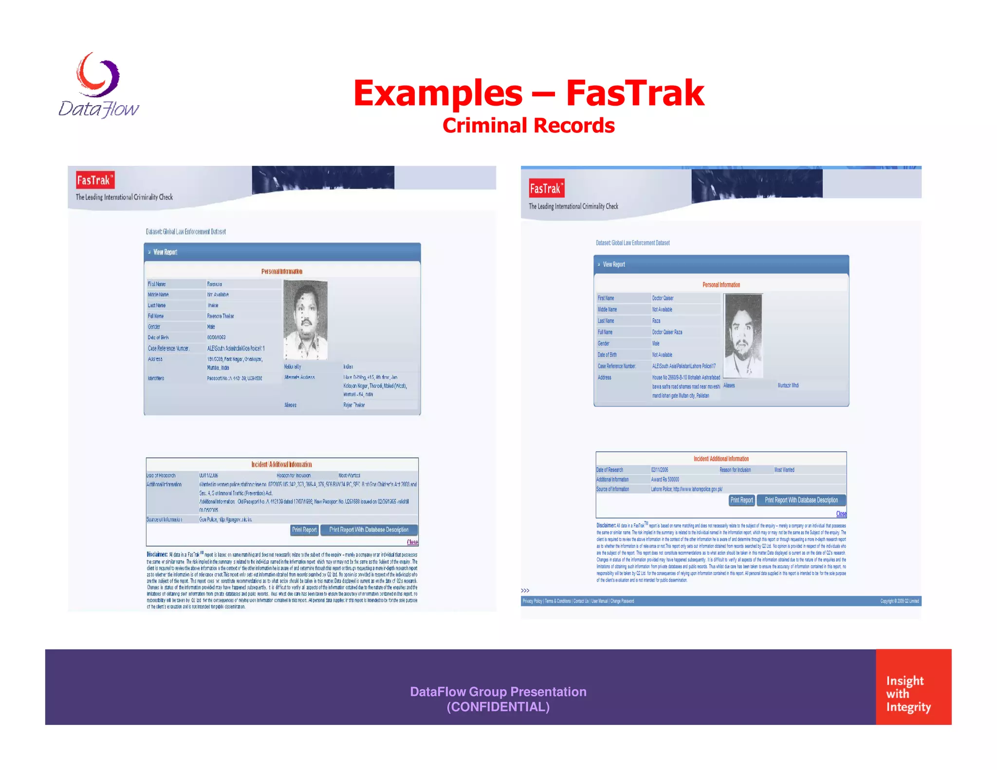 Enhanced Background Screening Presentation | PPT