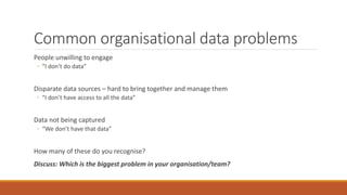 Data Fluency - AUA Conference | PPT