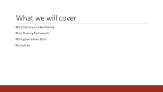 Data fluency | PPT