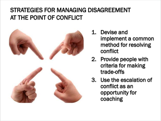 Want Collaboration? -- Accept and Actively Manage Conflict | PPTX ...
