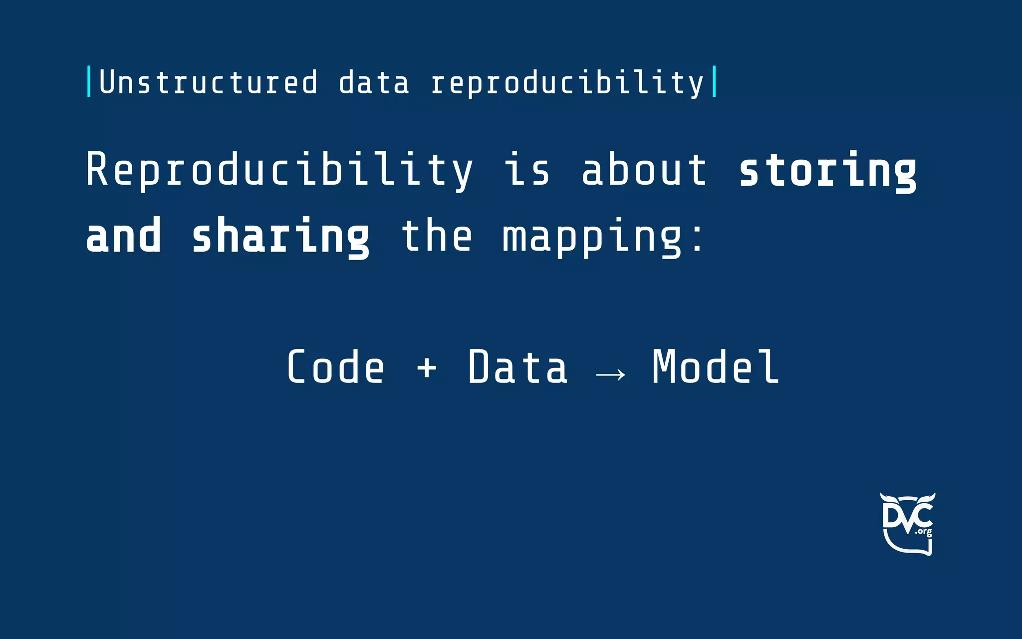 Reproducibility with Unstructured Data in 3 steps | PPT