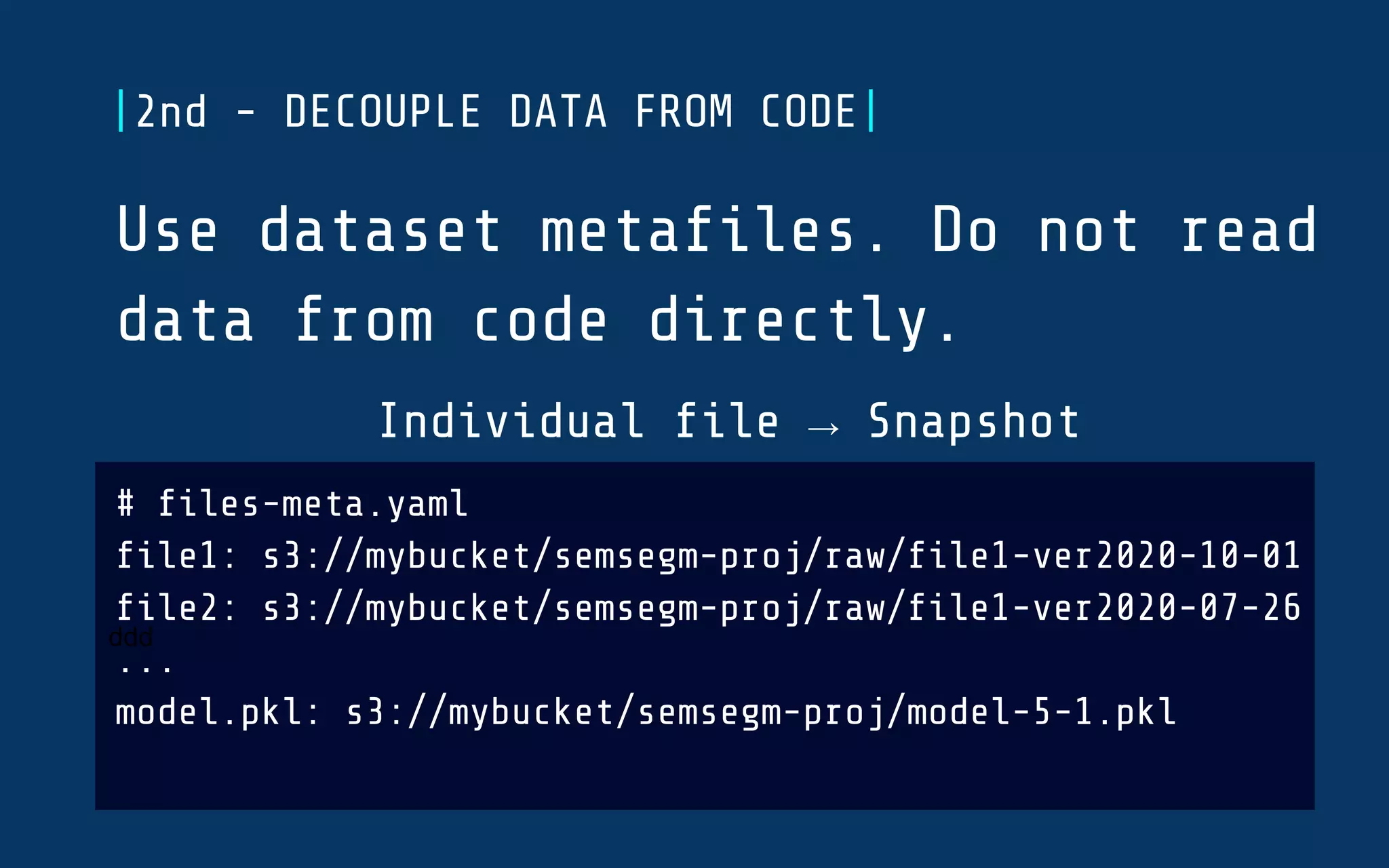 Reproducibility with Unstructured Data in 3 steps | PPT