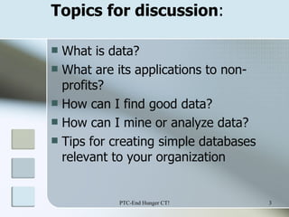 Data For Dummies | PPT | Free Download