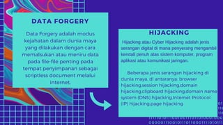 Data Forgery Hijacking Snooping dan Malware.pptx