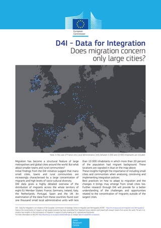 Data for integration factsheet | PDF