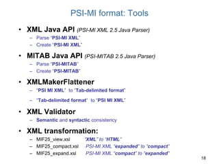 Data formats and ontologies | PPTX