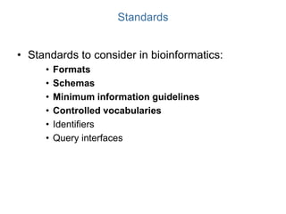 Data formats and ontologies | PPTX