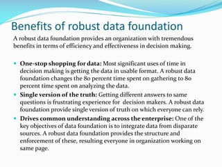 Data foundation for analytics excellence | PDF