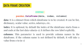 DataFrame Creation.pptx
