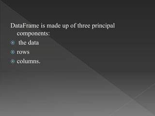 Data frame operations | PPT