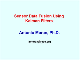 Data fusion with kalman filtering | PPT