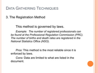 Data gathering | PPTX