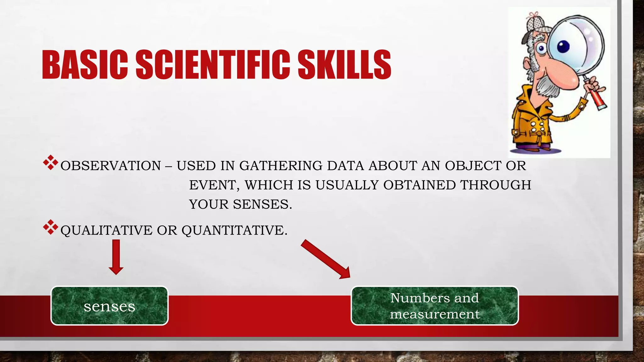 Data gathering and experimental technique - Grade7-k12 | PPTX
