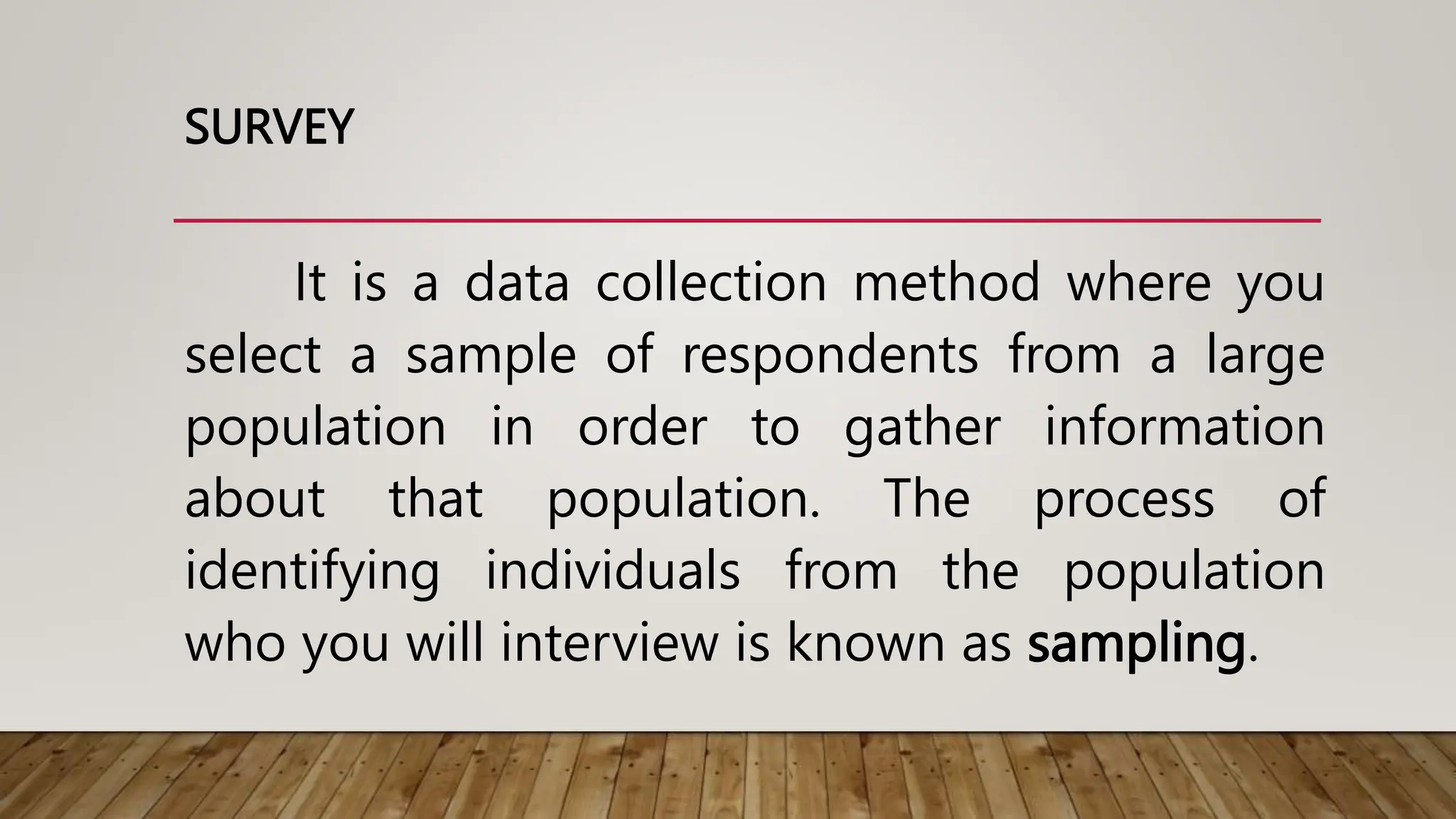 Data Gathering Methods - Math 7 4th Quarter | PPT