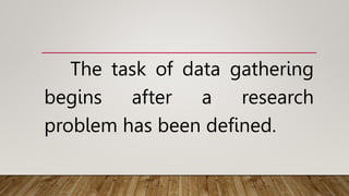 Data Gathering Methods - Math 7 4th Quarter | PPT