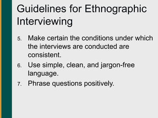 Data Gathering Methods of Sociocultural Anthropology 4 part 2.ppt