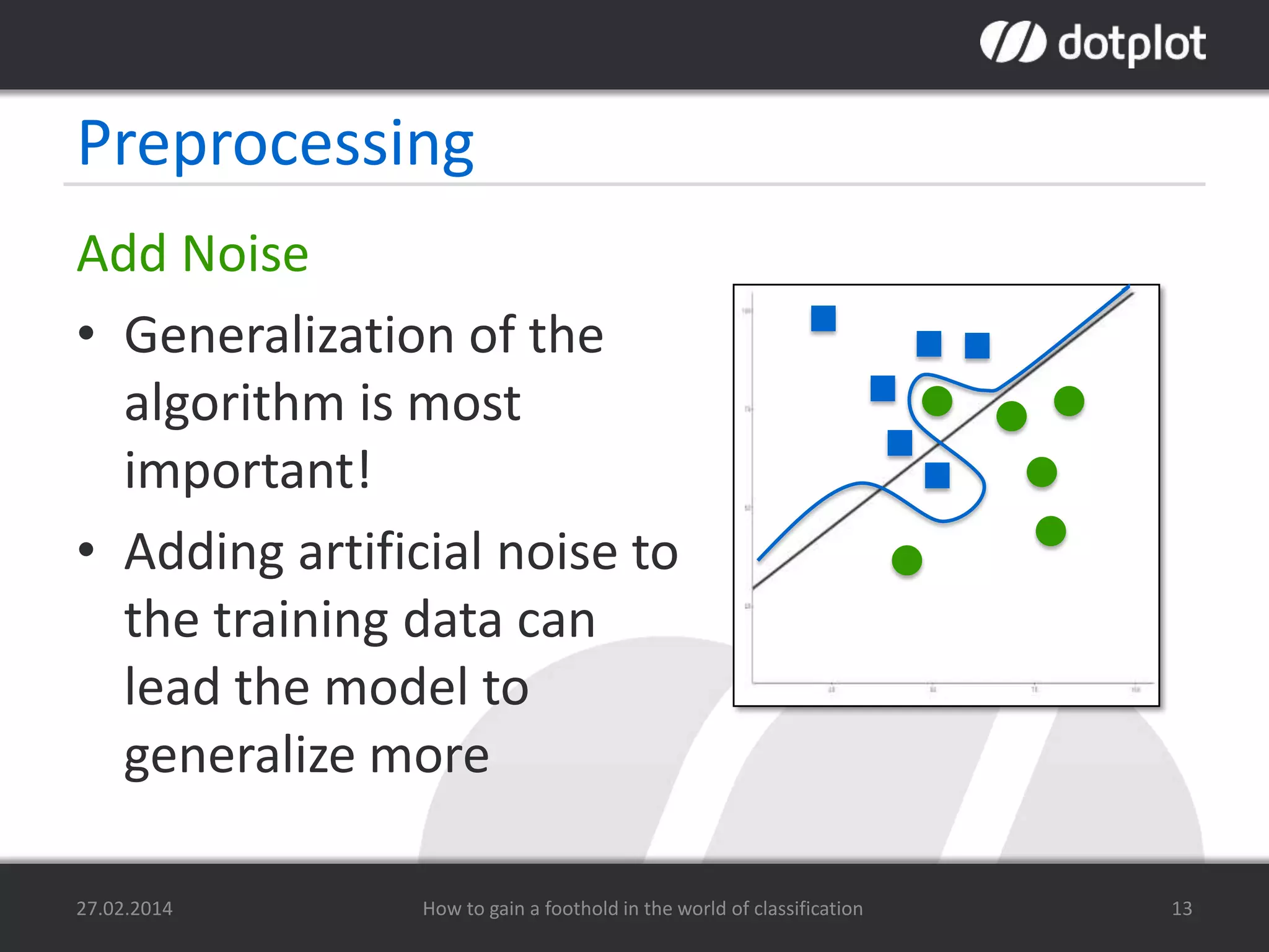 How to gain a foothold in the world of classification | PPT
