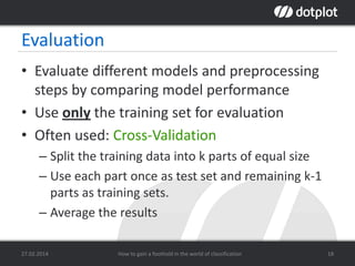 How to gain a foothold in the world of classification | PPTX | Computing | Technology & Computing