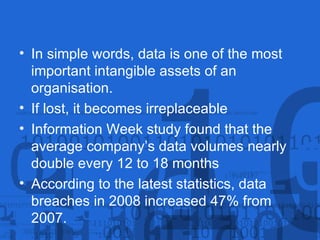 Data governance, Information security strategy | PPT | Databases ...