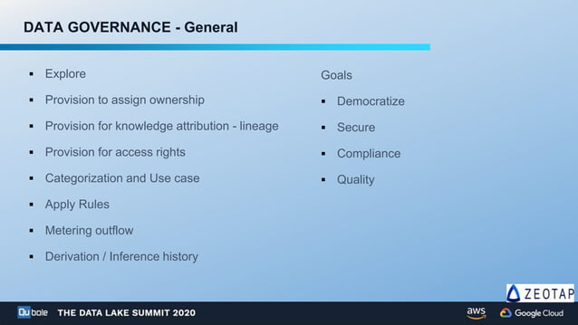 Data governance datalakes_multitenancy | PPT