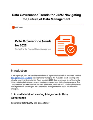Data Governance Trends for 2025_ Navigating the Future of Data ...