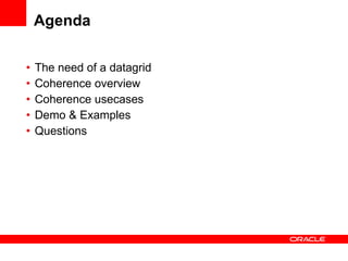 Oracle Coherence: in-memory datagrid | PPT