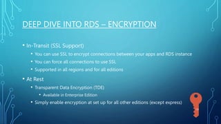 Running SQL Server on AWS | John McCormack | DataGrillen 2019 | PPT ...