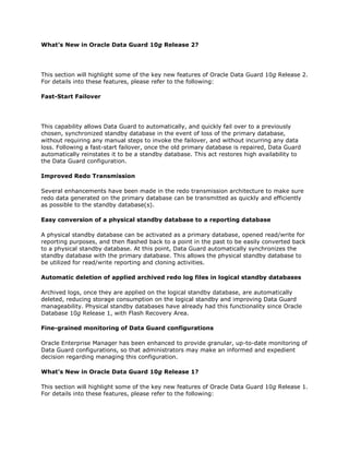 Data guard architecture | PDF