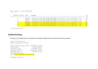 Dataguard physical stand by setup | PDF | Databases | Computer Software ...