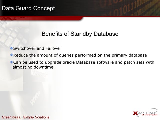 Dataguard presentation | PPT