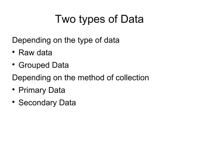 Data handling | PPT