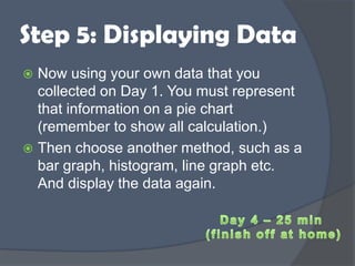 Data handling - Grade 8 Mathematics Activity | PPTX